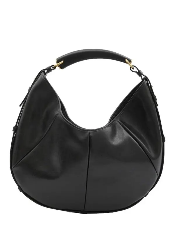 Saint Laurent Calfskin Shoulder Bag - Black