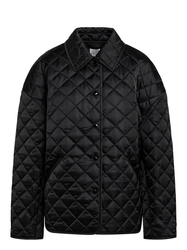 TOTEME Quilted Jacket - Black