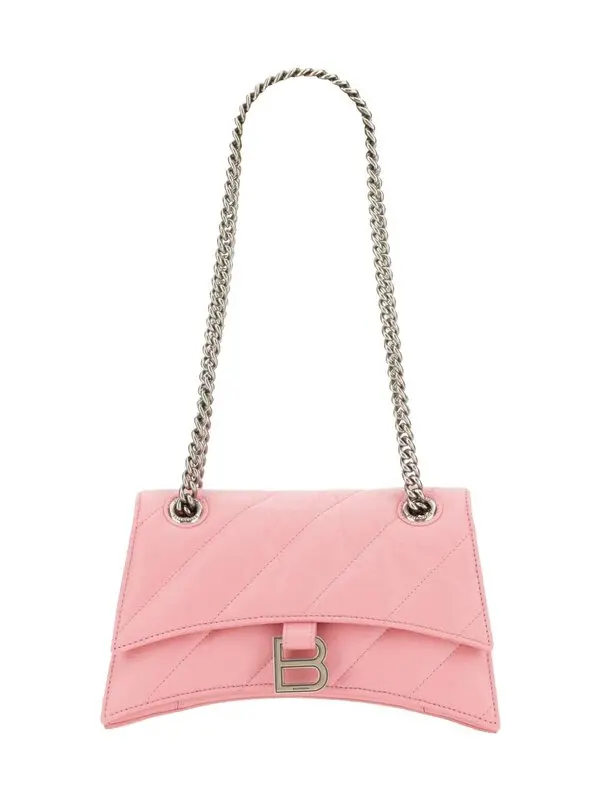 Balenciaga Crush Small Bag - Pink