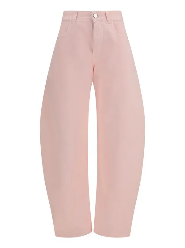 Alaïa Barrel Jeans - Pink