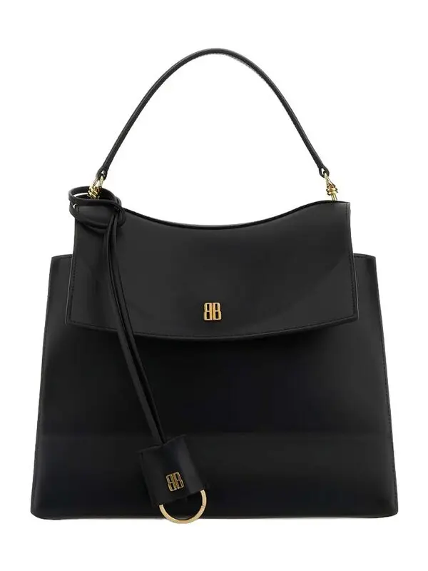 Balenciaga Calfskin Tote - Black