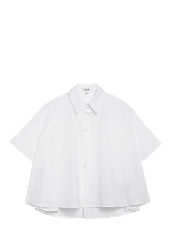 Loewe Cotton Trapeze Shirt - White