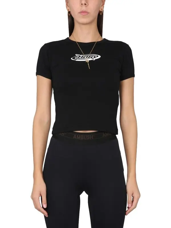 AMBUSH Graphic T-shirt - Black