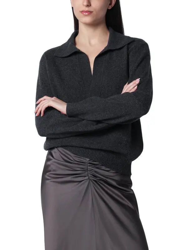 Victoria Beckham Genevieve Sweater - Brown