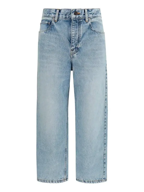Balenciaga Jackie Capri Pants - Blue
