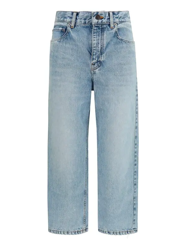 Balenciaga Jackie Capri Pants - Blue