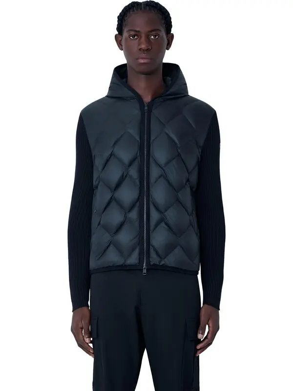 Moncler Quilted Jacket - Black
