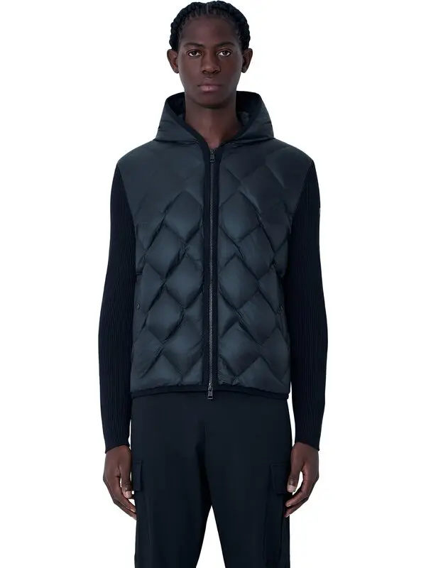 Moncler Quilted Jacket - Black