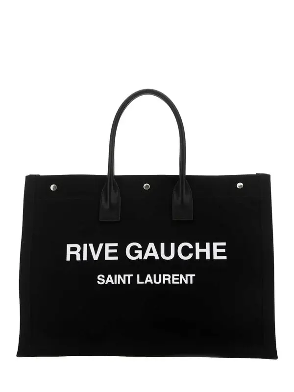 Saint Laurent Rive Gauche Tote Bag - Black