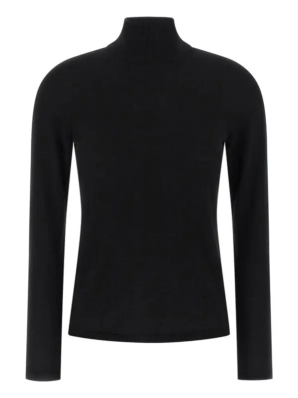 Max Mara Meana Turtleneck Sweater - Black