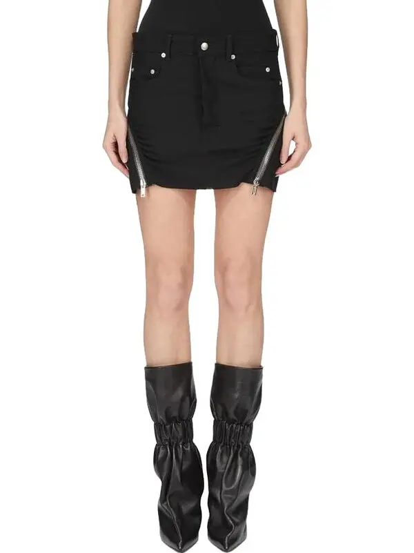 Rick Owens Fitted Skirt - Black