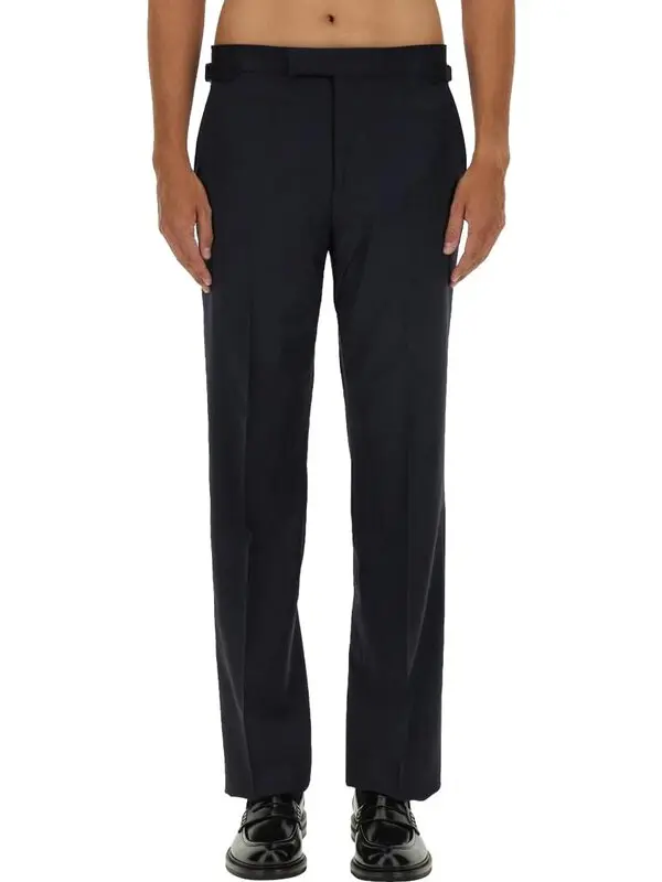 VIVIENNE WESTWOOD Tailored Virgin Wool Trousers - Blue