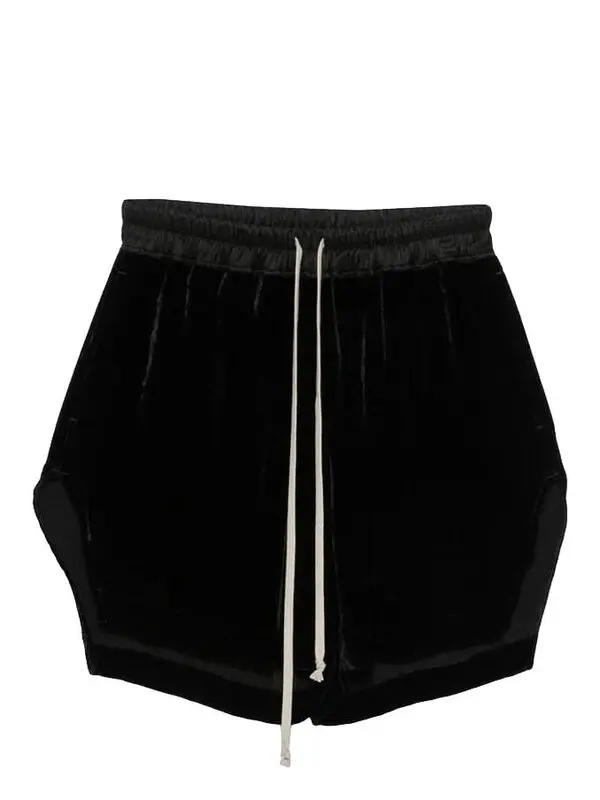 Rick Owens Shorts Mini Shorts - Black
