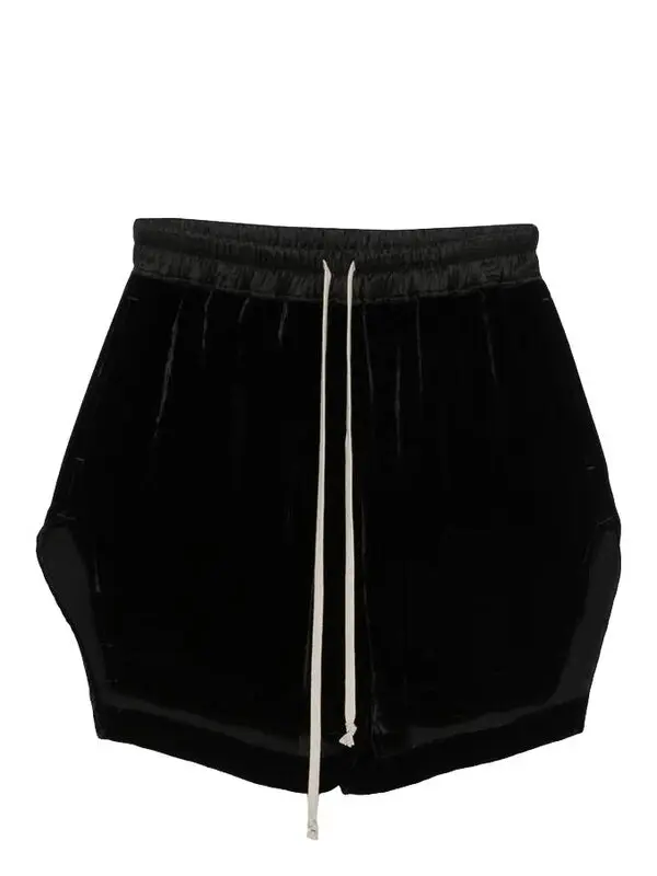 Rick Owens Mini Shorts - Black