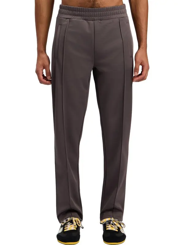 Palm Angels Curved Logo Track Pants - Gray