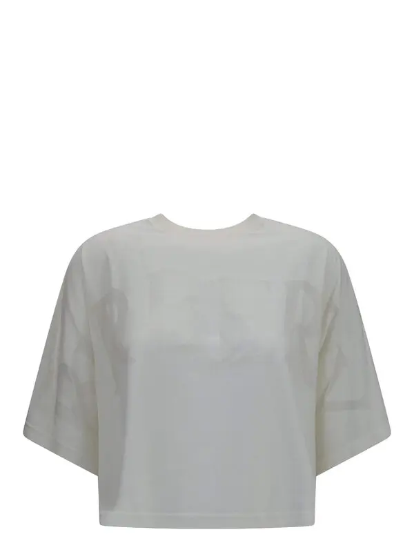 Burberry Logo Cotton T-shirt - White