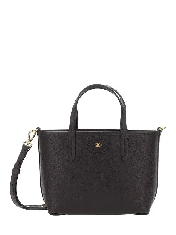 Burberry Reversible Leather Tote Bag - Multicolor