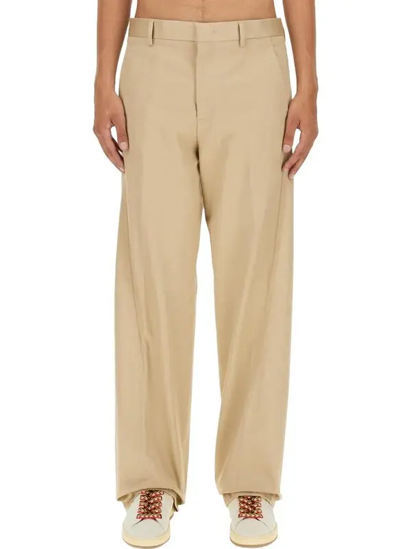 LANVIN Twisted Chino Pants - Cream