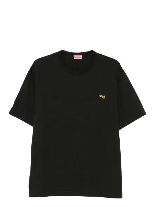 Kenzo Leaping Tiger Patch T-shirt - Black