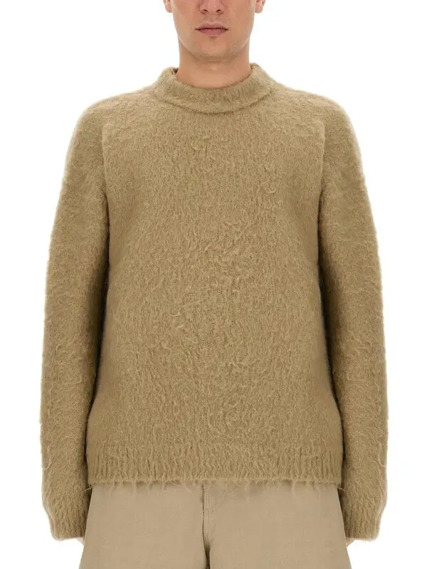Acne Studios Wool Jersey Pullover - Cream