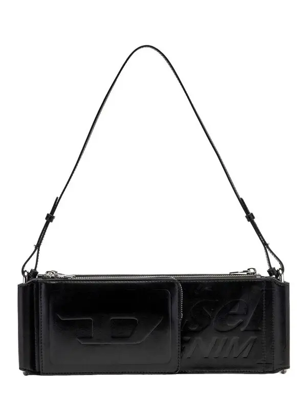 DIESEL® Embossed Logo Shoulder Bag - Multicolor