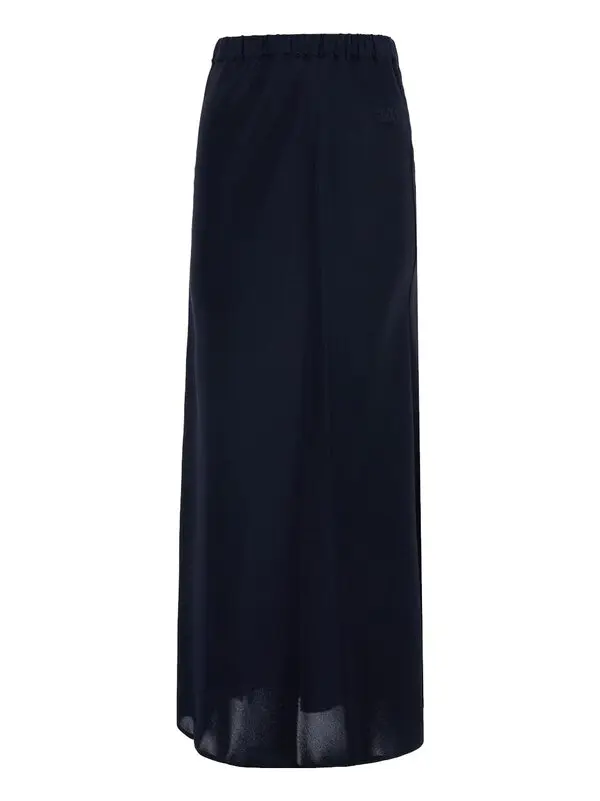 Max Mara Silk Embroidered Skirt - Multicolor