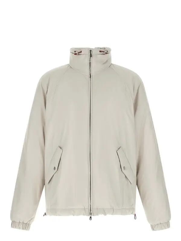 Brunello Cucinelli Lightweight Nylon Jacket - White