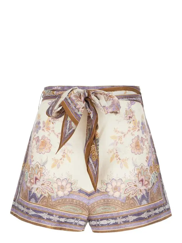 Zimmermann Floral Printed Shorts - Multicolor