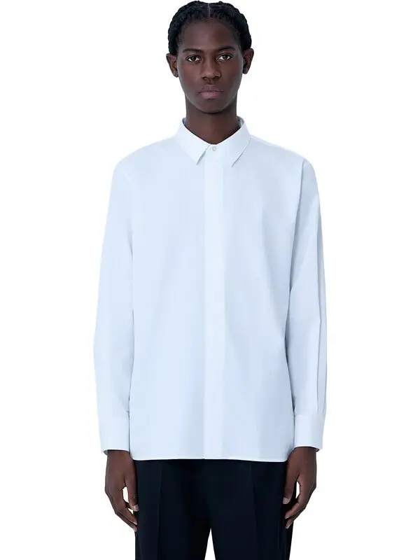 Saint Laurent Poplin Shirt - White