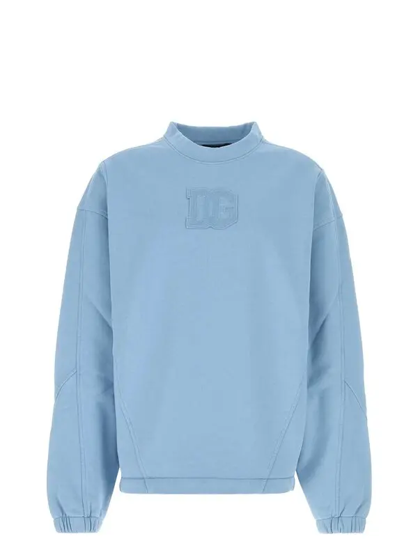 Dolce & Gabbana Cotton Sweatshirt - Blue