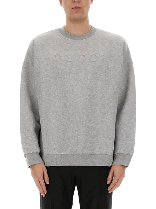 Gucci Jersey Sweatshirt - Gray