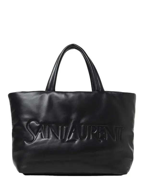 Saint Laurent Padded Nappa Shoulder Bag - Black