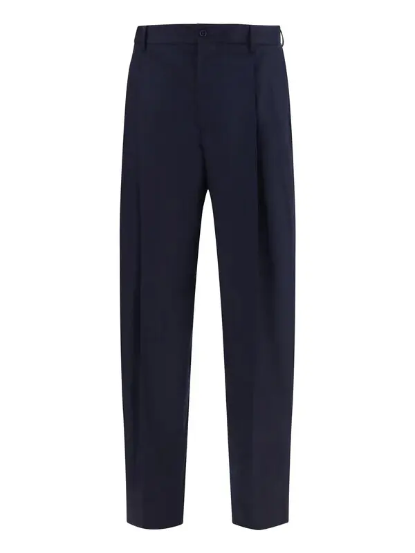 Dolce & Gabbana Flannel Pants - Blue