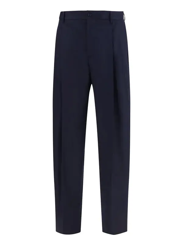 Dolce & Gabbana Flannel Pants - Blue
