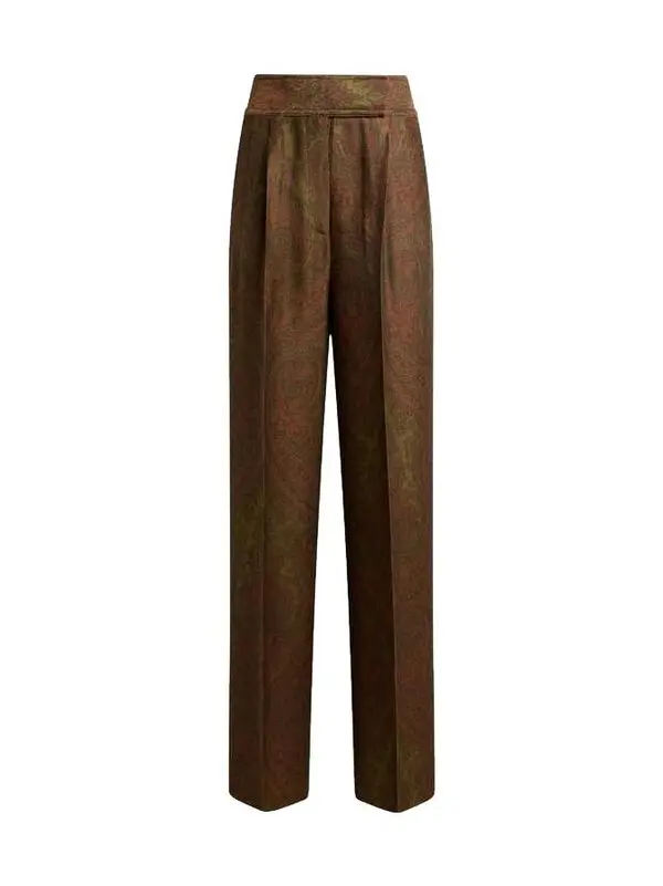 Etro Tailored Trousers - Brown