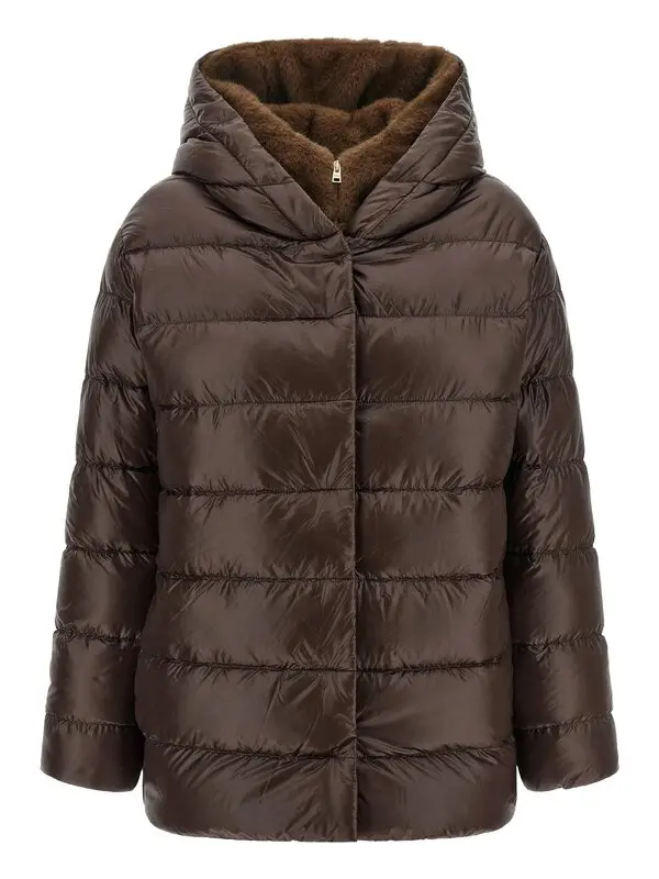 Herno Fusciacca Down Jacket - Brown