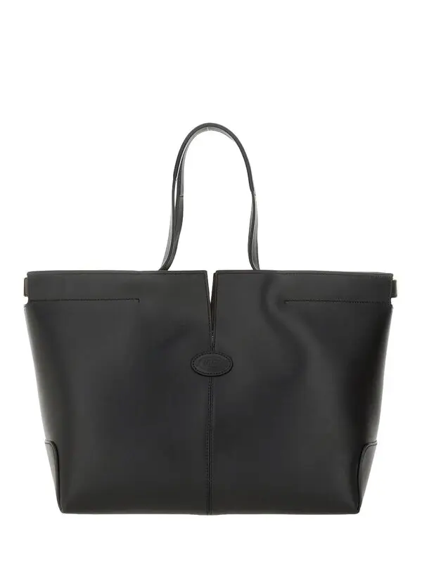 TOD'S Di Bag Folio Medium-small Bag - Black