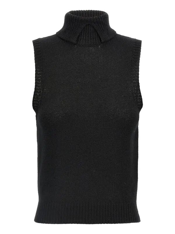 Prada Cashmere Vest - Black