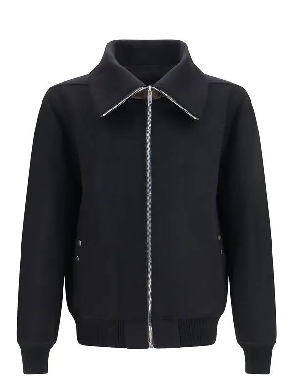 Rick Owens Dracu Flight Jacket - Black