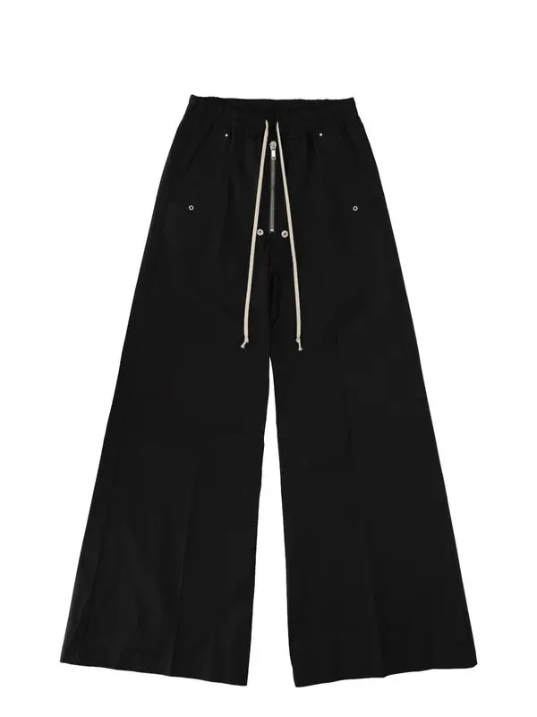 Rick Owens Pants Wide Bela - Black