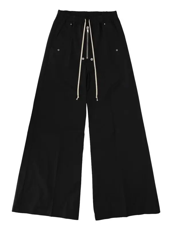 Rick Owens Pants Wide Bela - Black