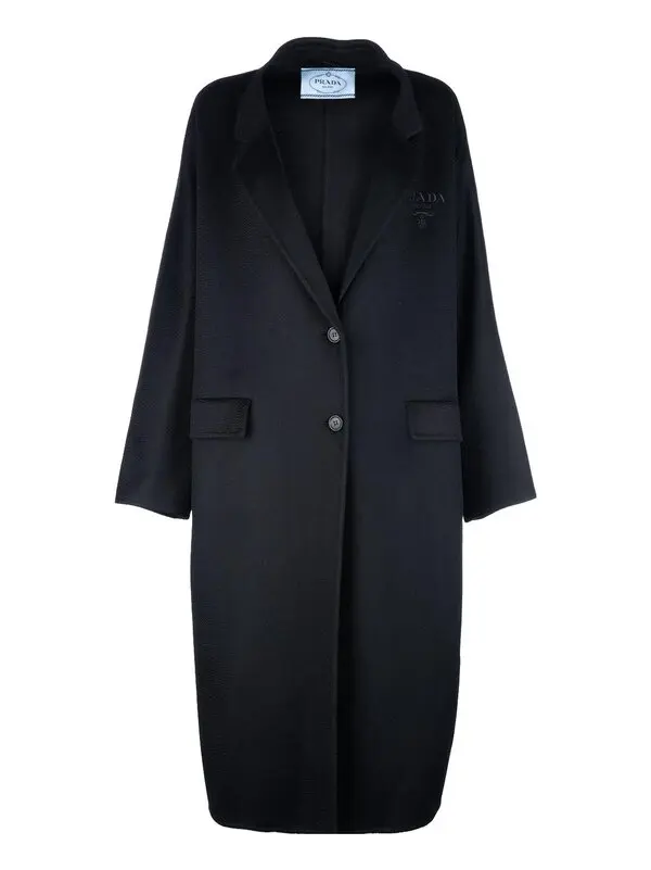 Prada Single-breasted Overcoat - Multicolor