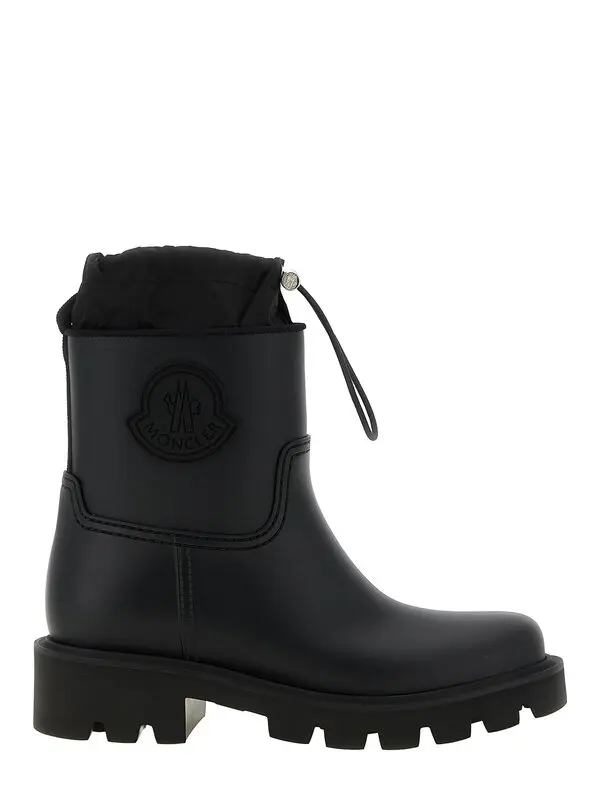 Moncler Kickstream' Rain Boots - Black