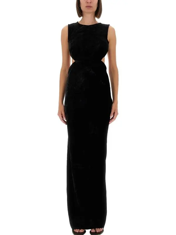 Rick Owens Open Back Dress - Black
