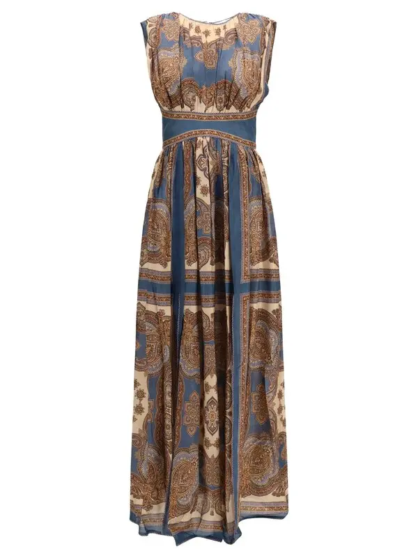 Zimmermann Mahon Long Dress - Multicolor