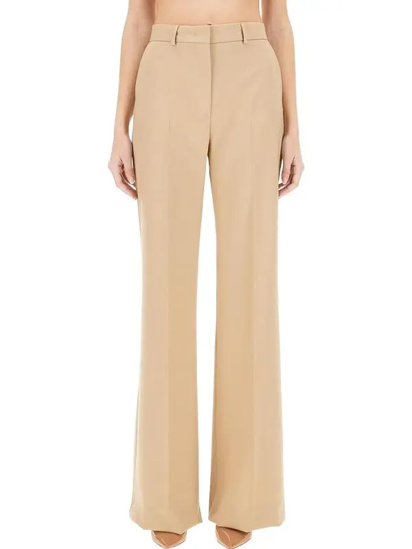 Sportmax Oxalis Tailored Trousers - Cream