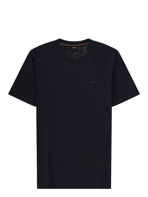 BOSS T-shirt Con Logo - Blue