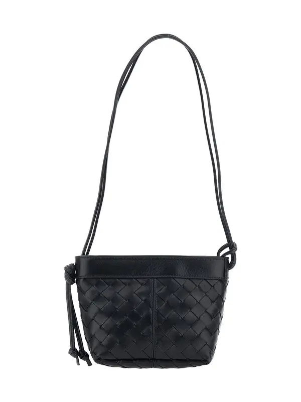 Bottega Veneta Flip Flap On Strap Pouch Intrecciato 15 Venetian - Multicolor