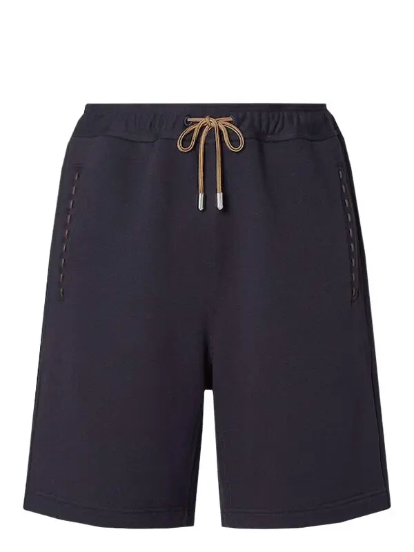 Fendi Cotton Bermuda Shorts - Blue