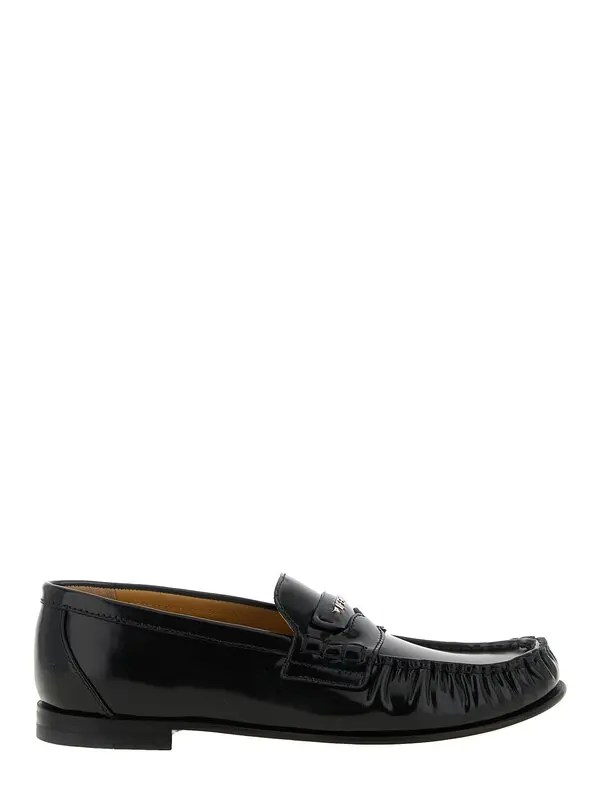 Fendi Scrunch' Loafers - Black